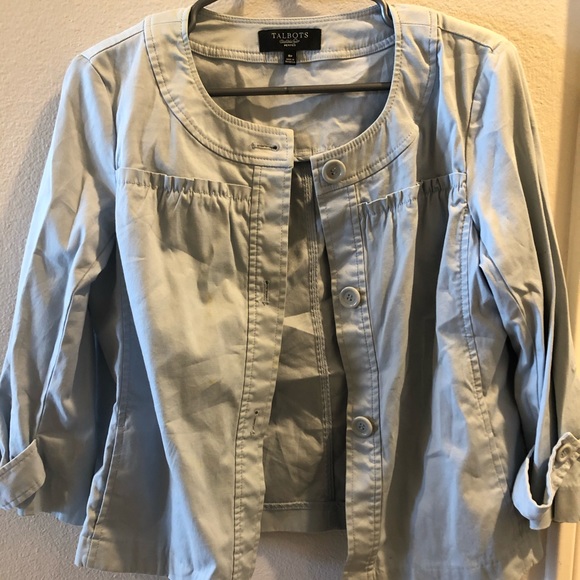 Jackets & Coats | Talbots Cropped Jacket | Poshmark
